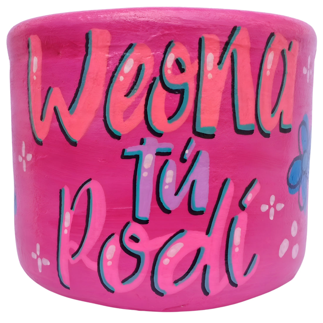 WEONA TÚ PODÍ - MACETERO – Color & Vida